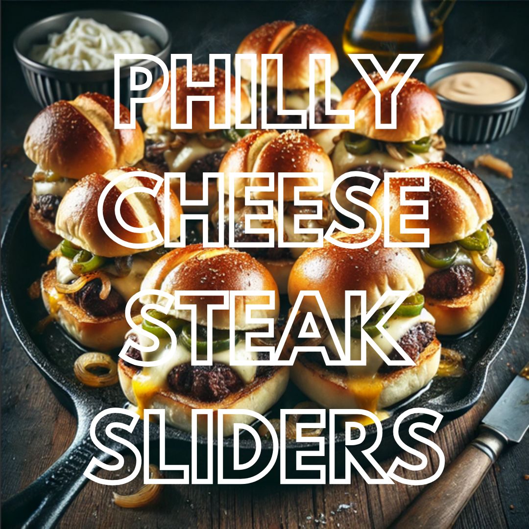 Philly Cheesesteak Sliders – Uncle Dibbz